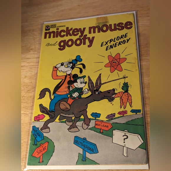 Disney | Other | Walt Disney Mickey Mouse And Goofy Explore Energy ...